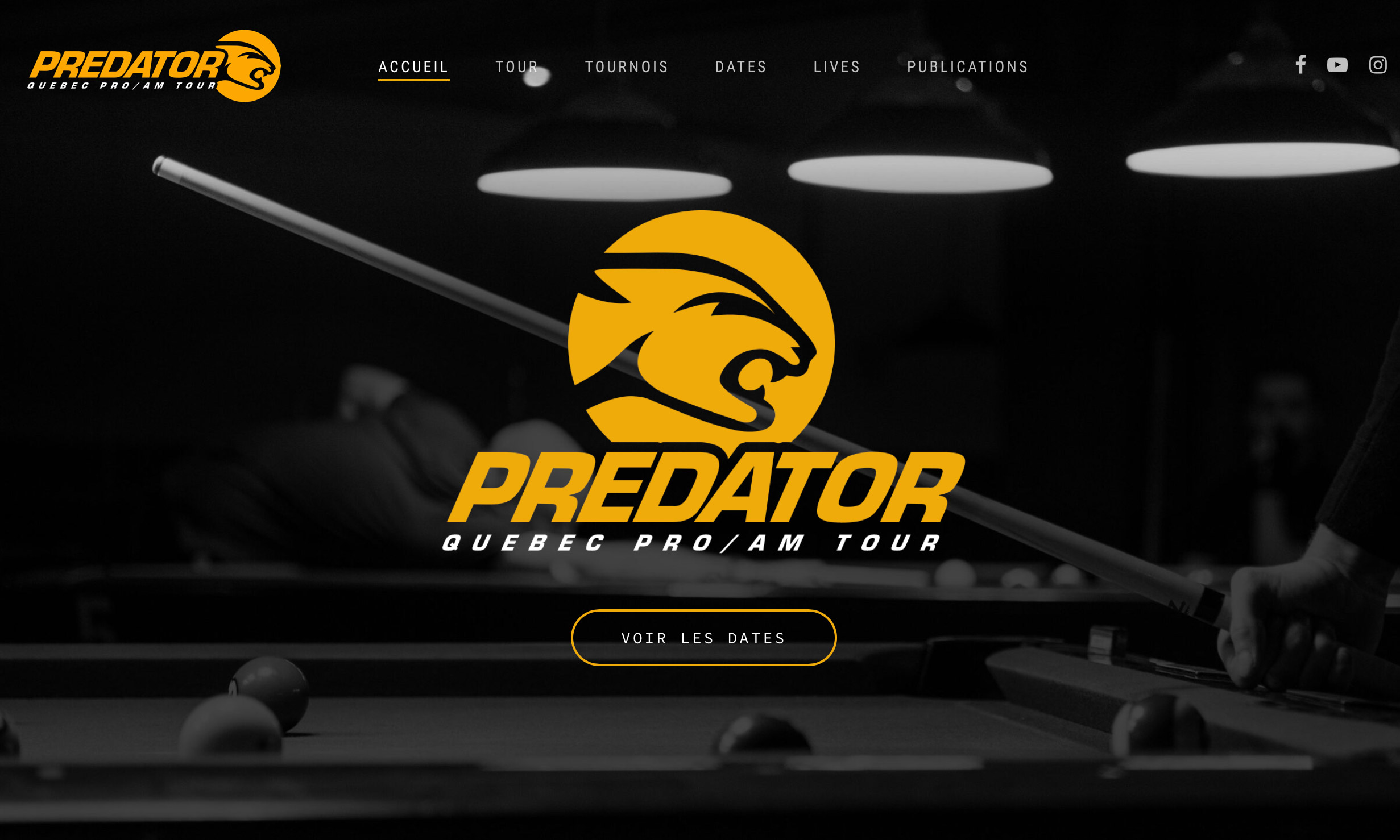 Inscriptions - PREDATOR | QUEBEC PRO / AM TOUR